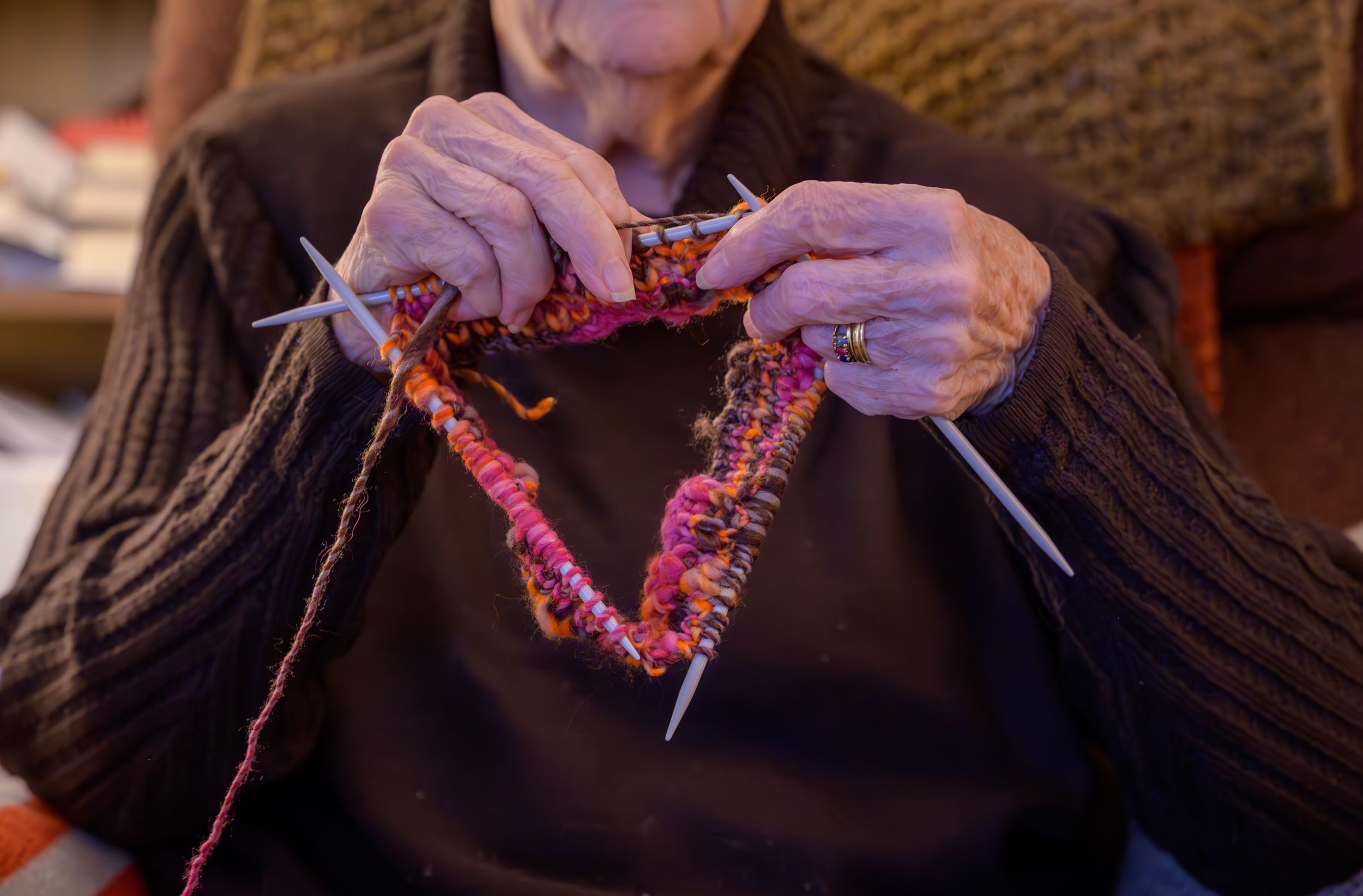 Knitting as a way of caring for others | World Vision