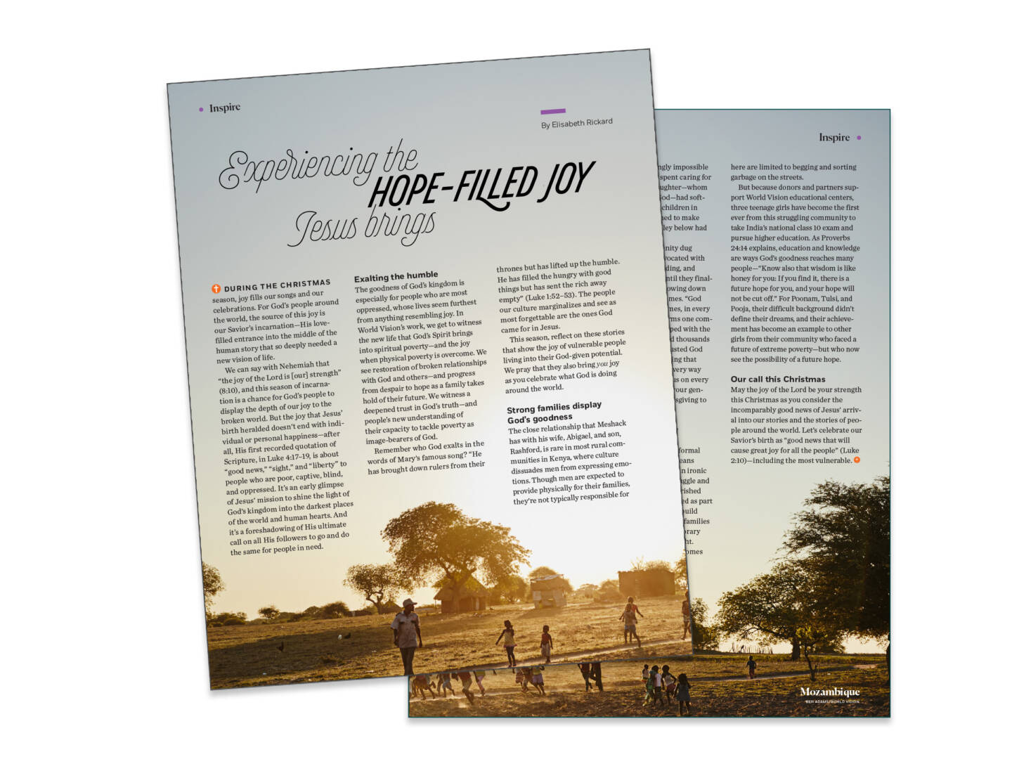 World Vision Gift Catalog devotional gift | World Vision